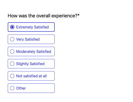 Single Choice | NeetoForm